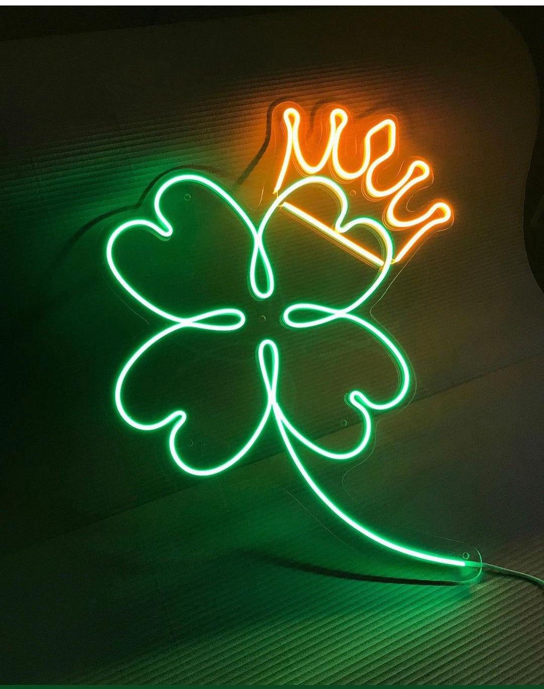 Clover - LED Neon Sign, St Patricks Day Neon Sign – Ooh neon