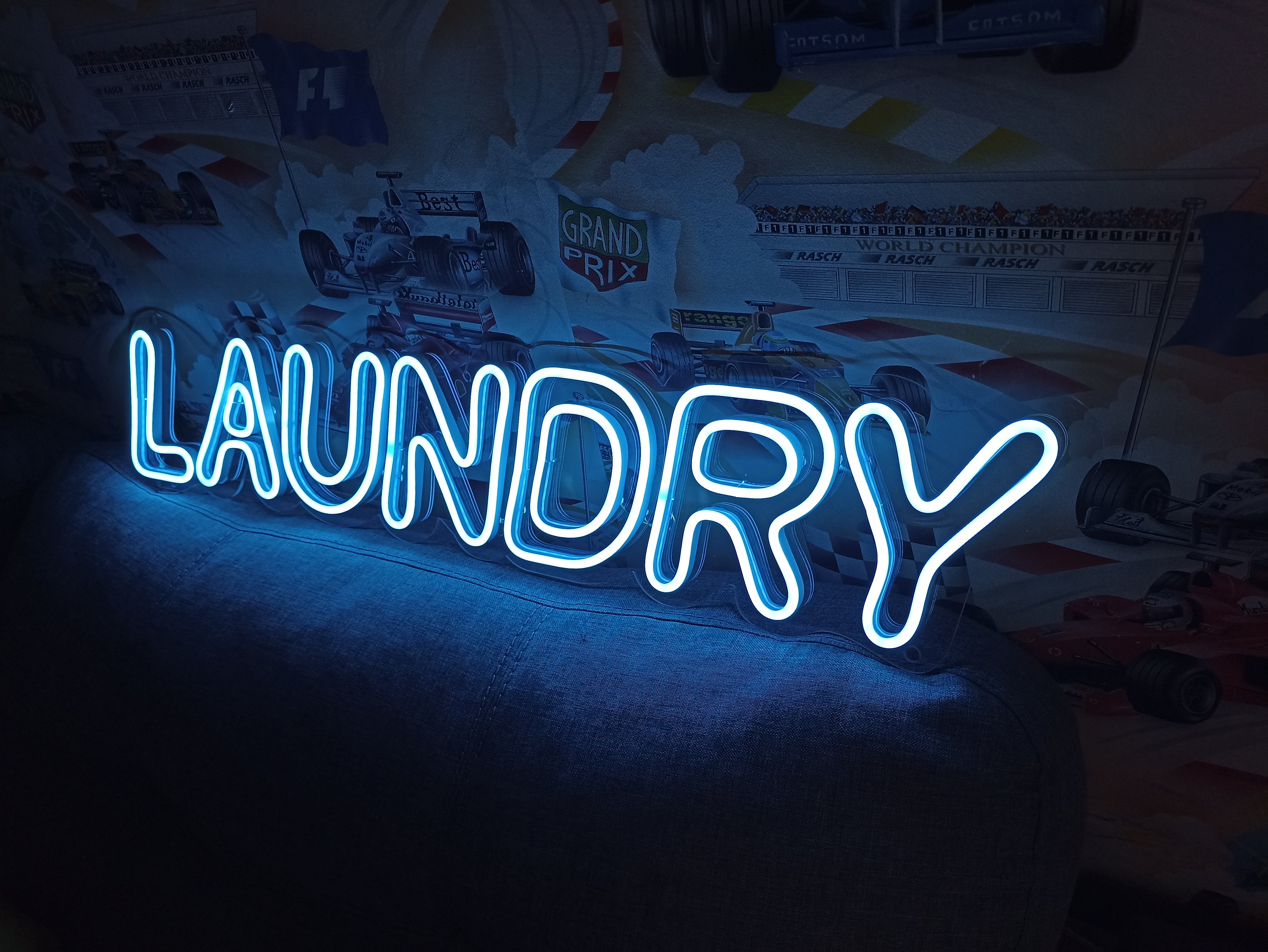 Neon sign Laundry, inscription laundry led light, neon sign for laundr ...