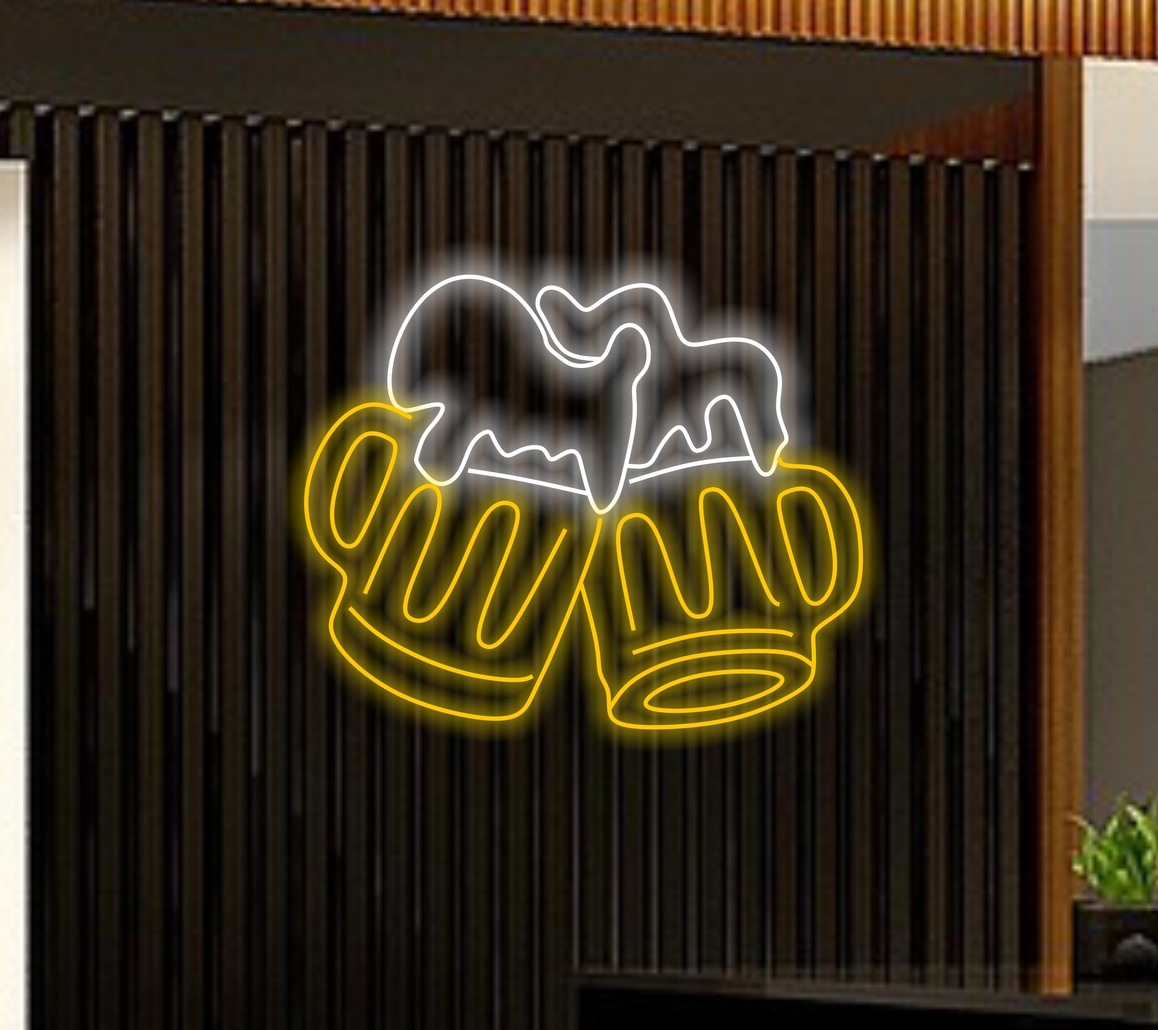 Beer Neon Sign, Beer neon led sign, beer mug led sign, drink light sig ...